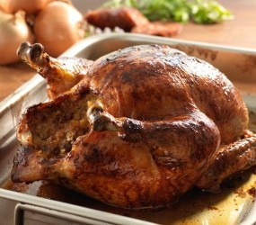 Roast Chicken With Honey Butter Chorizo Stuffing - StyleNest