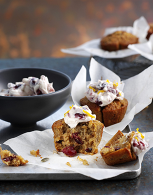 Festive Spiced Cranberry Christmas Muffins - StyleNest