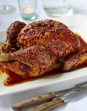 Maple and Sesame Roast Chicken | StyleNest