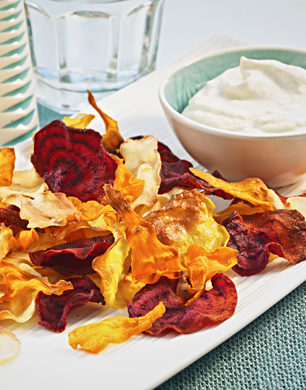 Root Vegetable Crisps - StyleNest