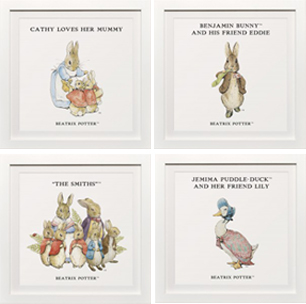 Personalised Beatrix Potter Prints at Selfridges - StyleNest