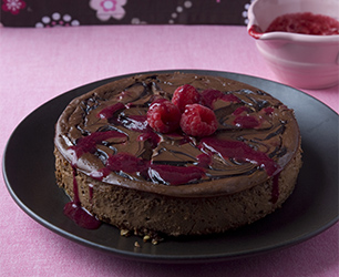 Choc Shot and Raspberry Cheesecake Recipe - StyleNest