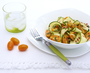 ‘Golden Santini’ and courgette salad - StyleNest