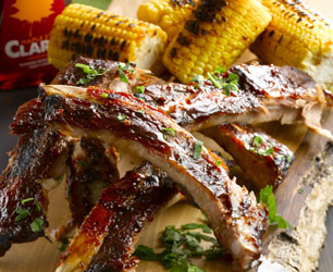 Clarks Sticky Maple Syrup Ribs - StyleNest