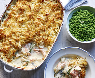 Oyster and seafood pie with samphire - StyleNest