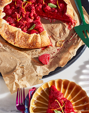 HIBISCUS RASPBERRY GALETTE - StyleNest